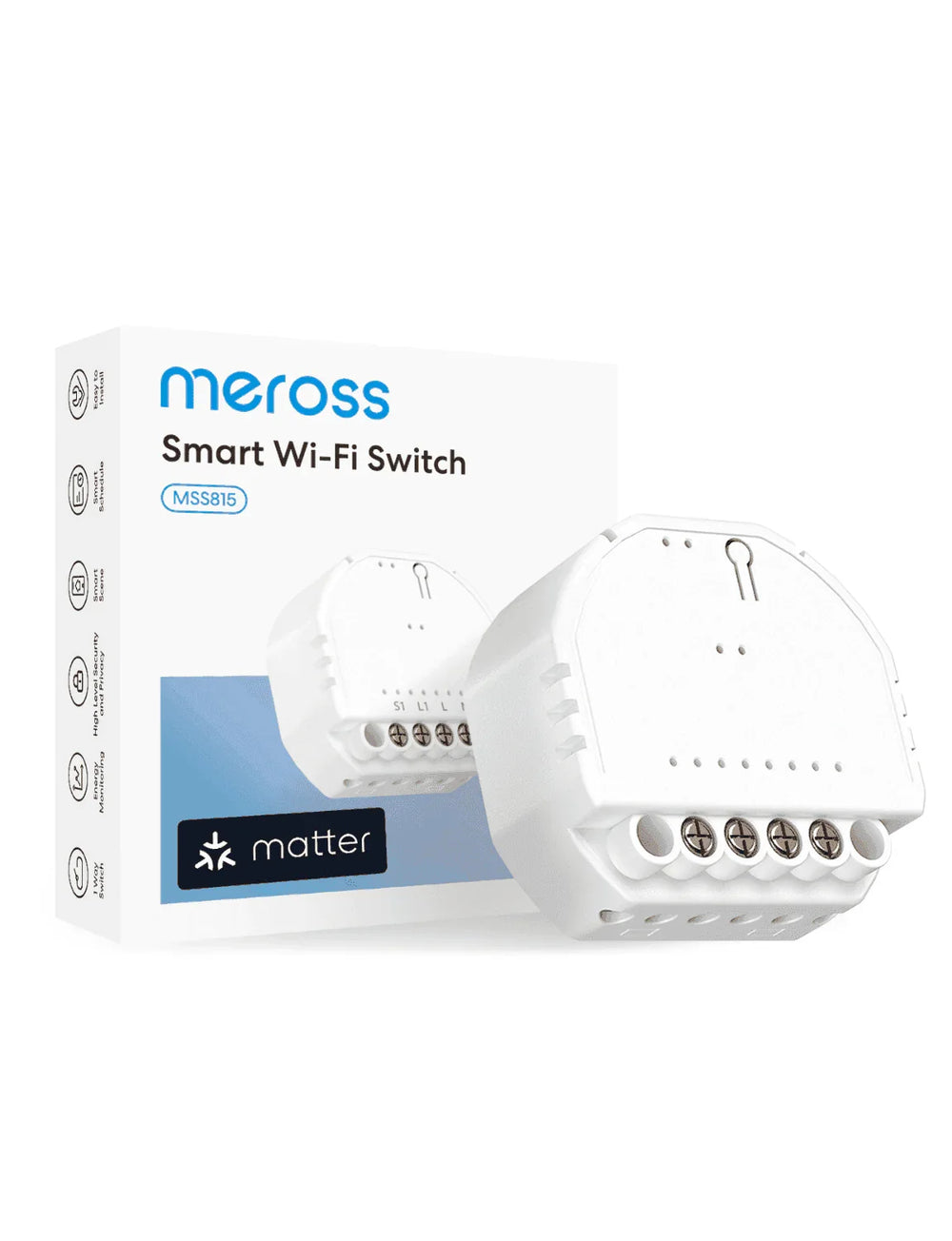 Meross Matter Smart in-Wall Switch, MSS815MA – Meross Official Store